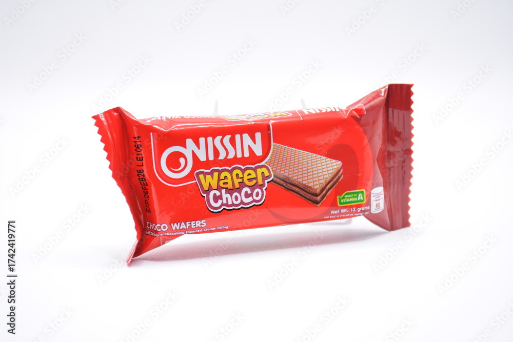 Nissin choco wafer in Manila, Philippines Stock Photo | Adobe Stock
