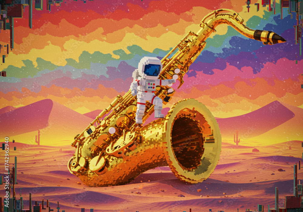 Surreal Pixel Art Worlds — Mythical, Sci-Fi, and Fantasy Landscapes ...