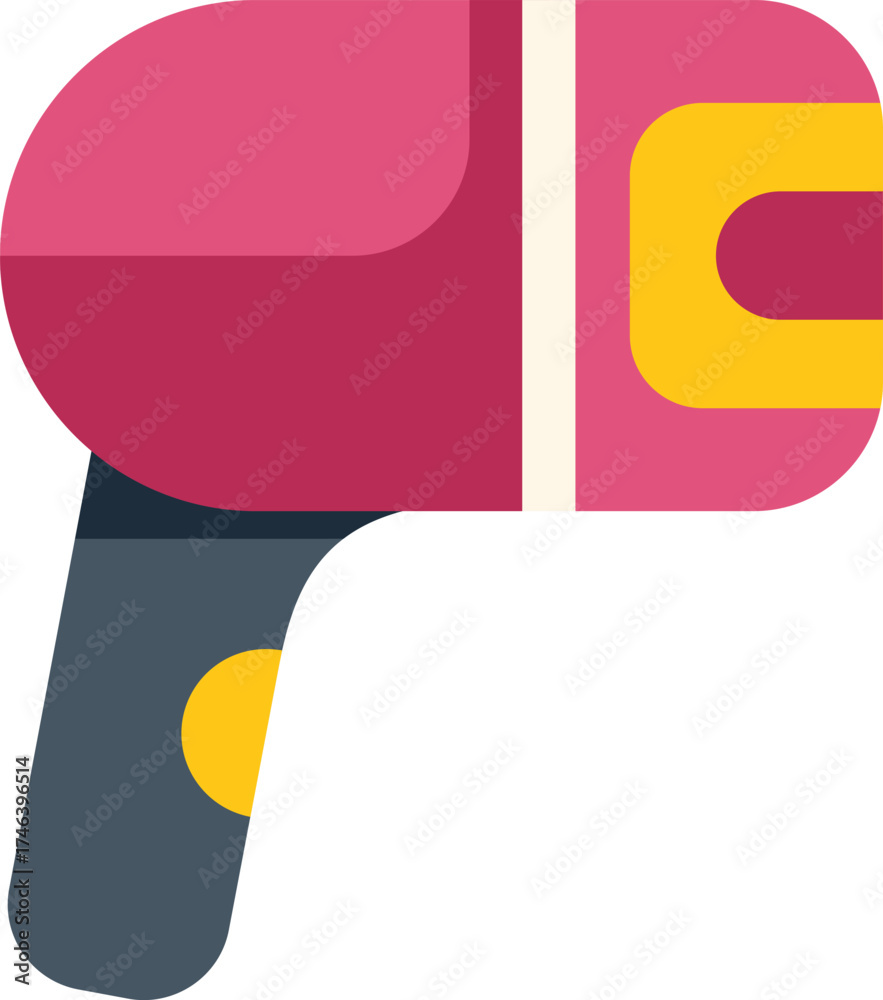 Barcode scanner is scanning a barcode using a laser beam to read the product information Stock ...