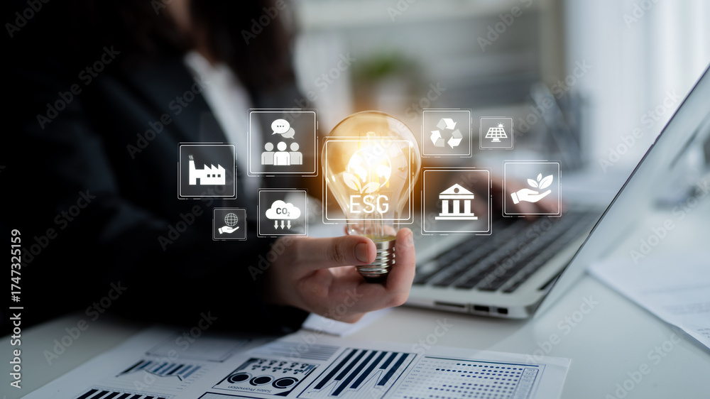 ESG principles guide sustainable business through environment, social ...