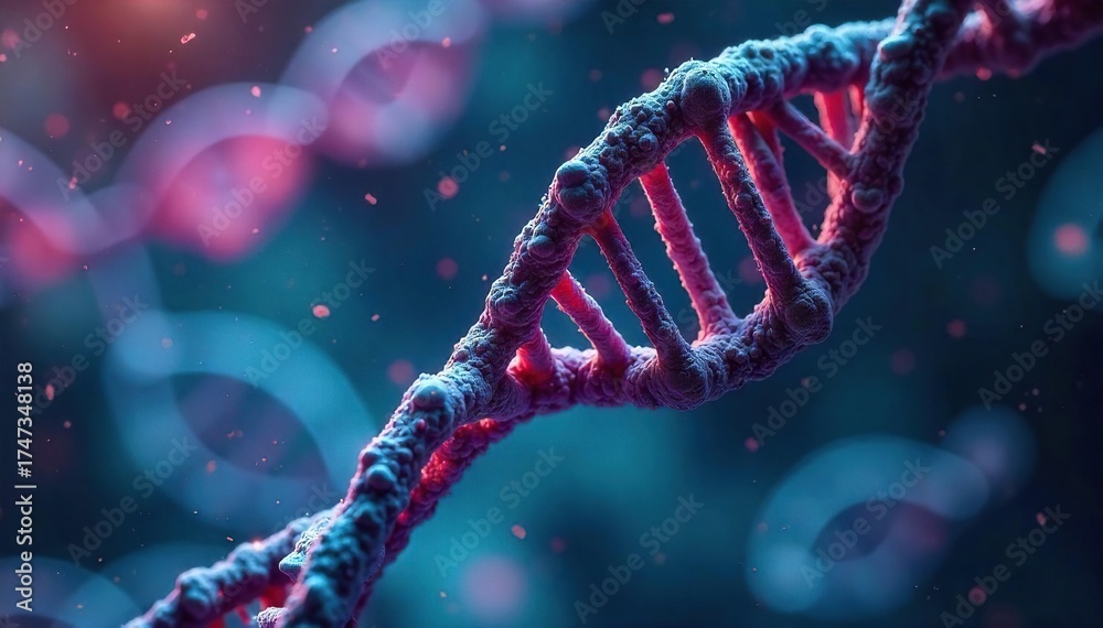 Microscopic View of DNA Manipulation Biotech Genetic Engineering ...