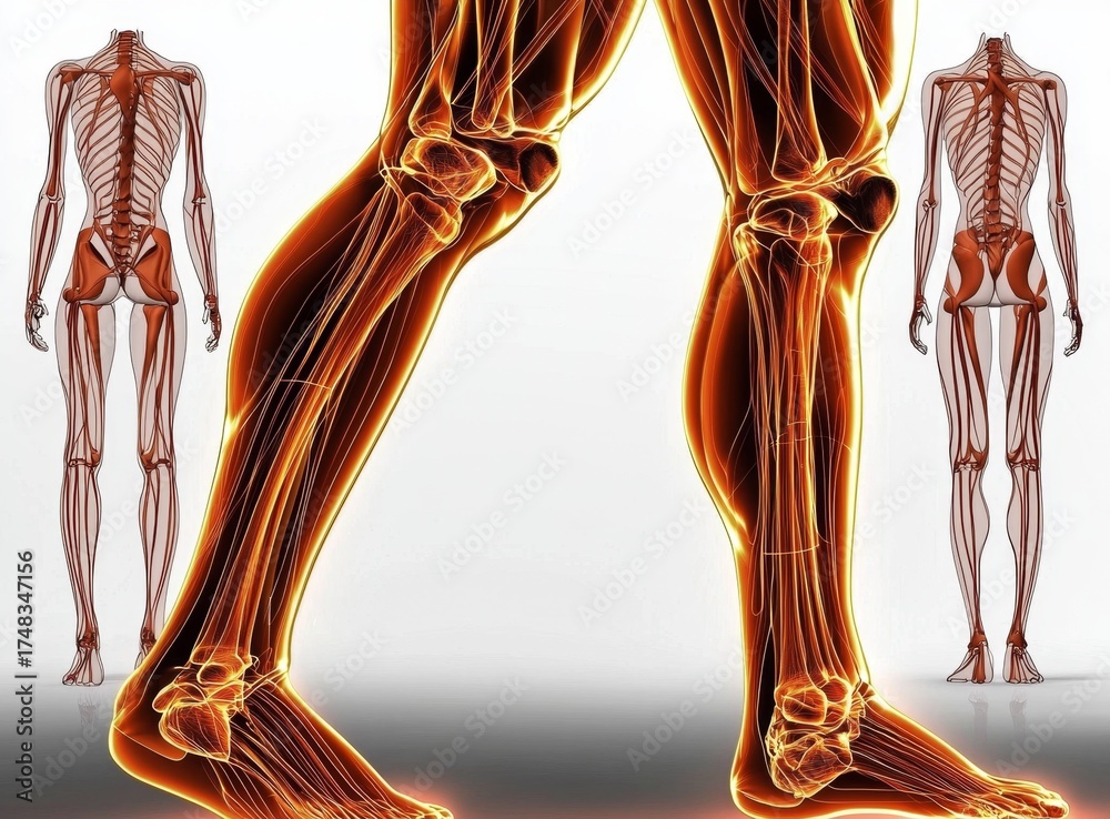 An exploration of the different types of leg muscles and their roles in ...