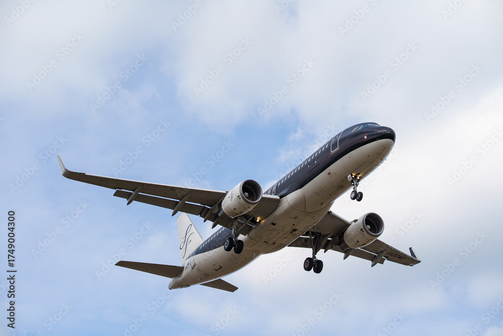 スターフライヤー Star Flyer SFJ Airbus A320 airliner Stock Photo | Adobe Stock