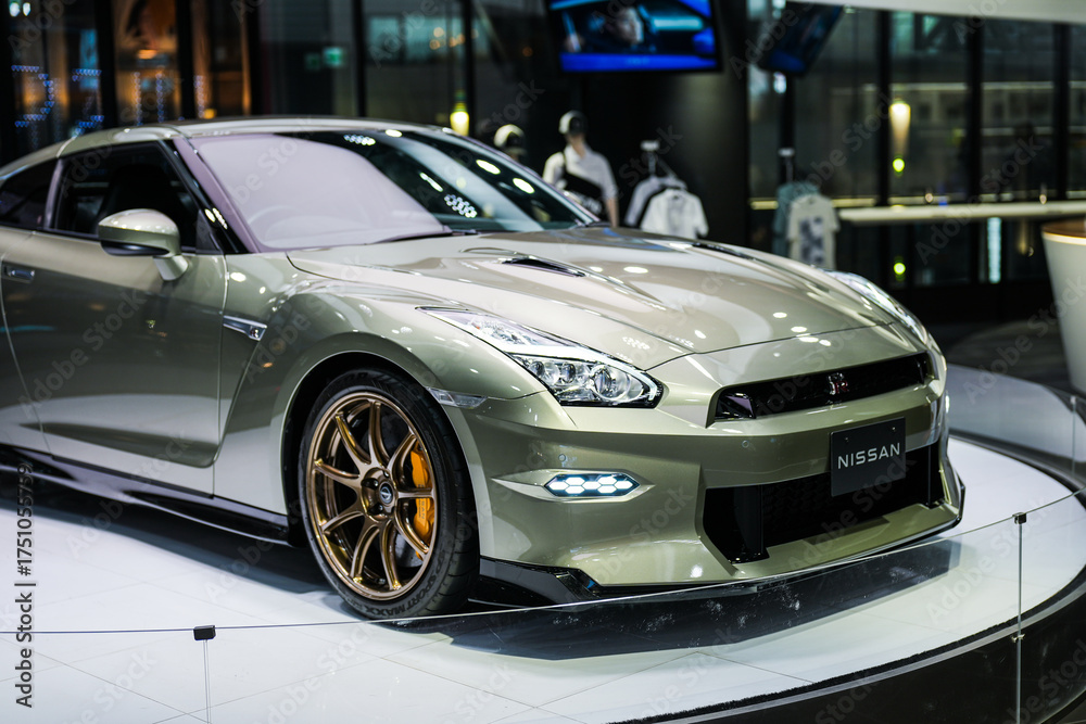 Tokyo, Japan - 8 Oct 2025. The last edition of Nissan Skyline GTR ...