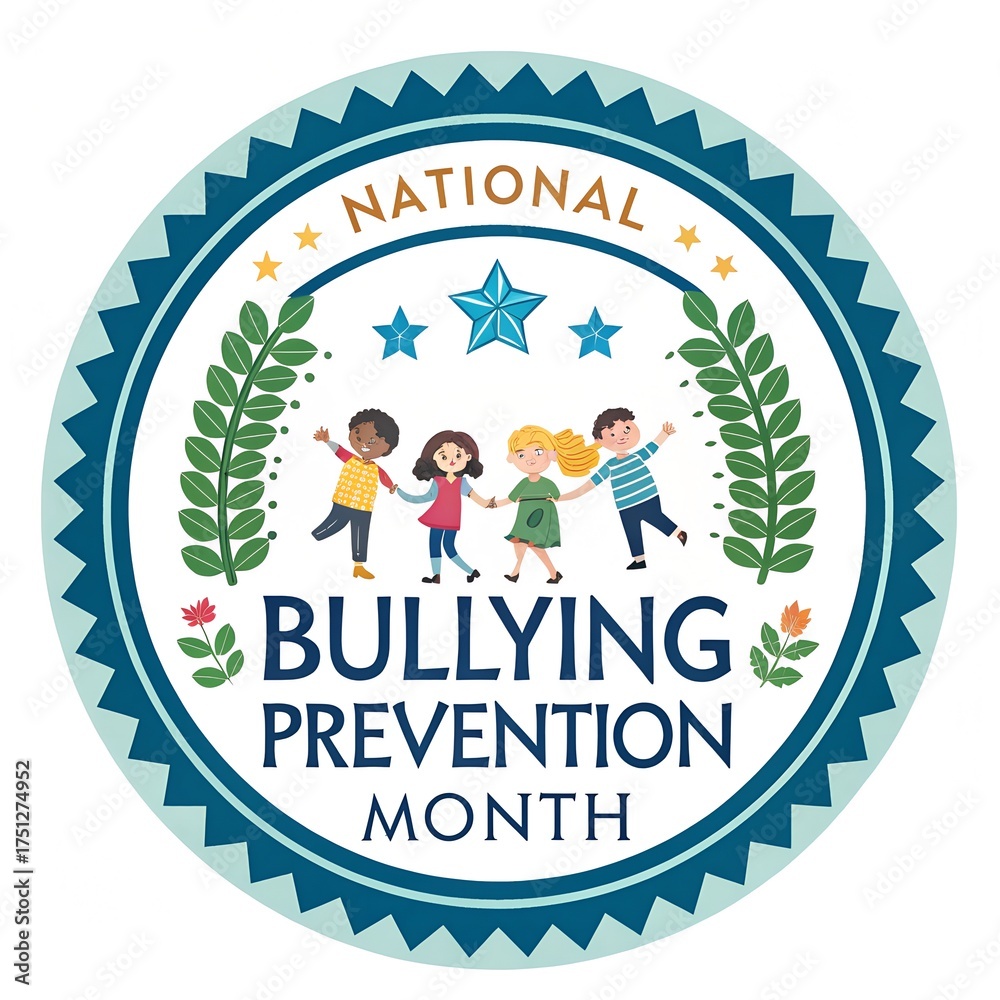 National Bullying Prevention Month Awareness, Stop Bullying Campaign ...