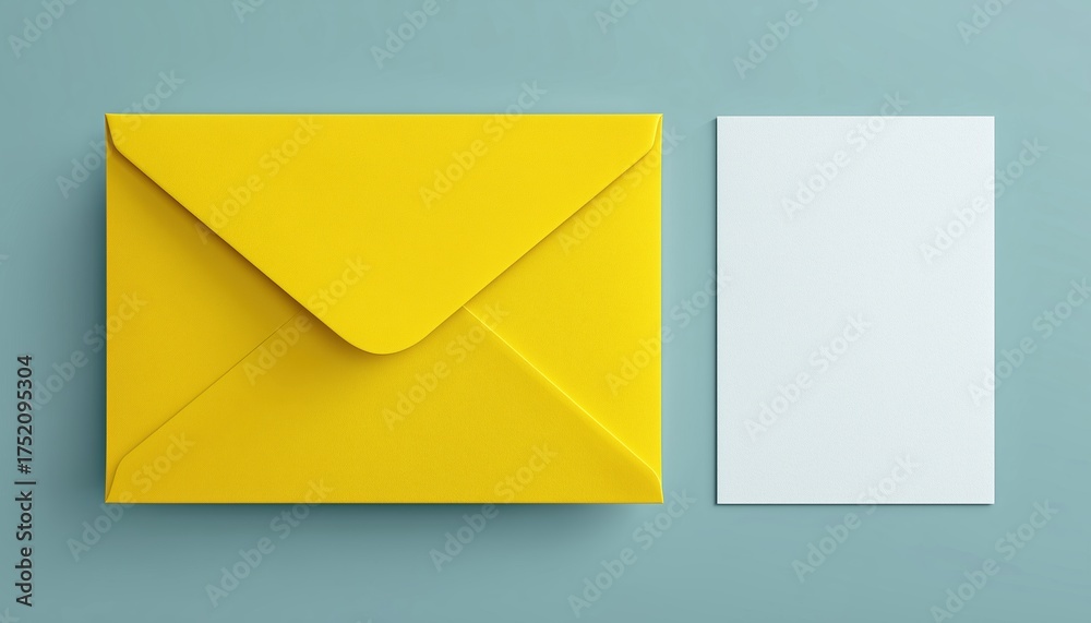 Blank Letter Envelope: A Simple And Classic Paper Envelope With A Blank ...