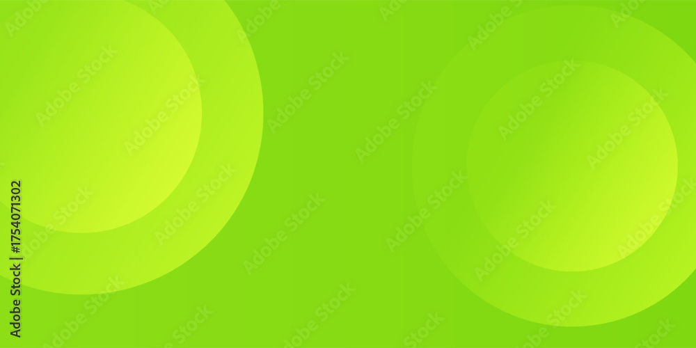 Vibrant Green Abstract Background With Circular Overlays For Modern ...