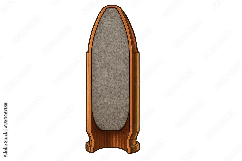 Bullet cross-section illustration showing ammunition cartridge ...