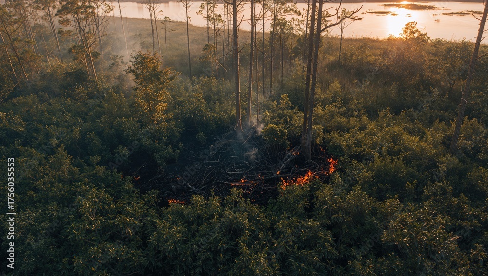 Prescribed fire reduces wildfire hazards from thick plant growth in a ...