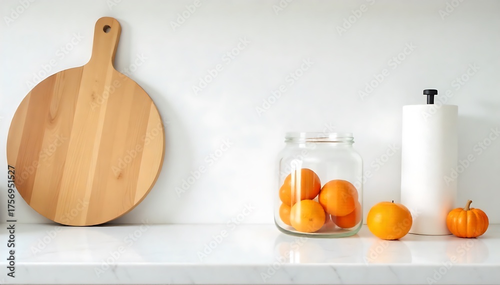 kitchen countertop with a white wall, Minimalist modern kitchen white ...