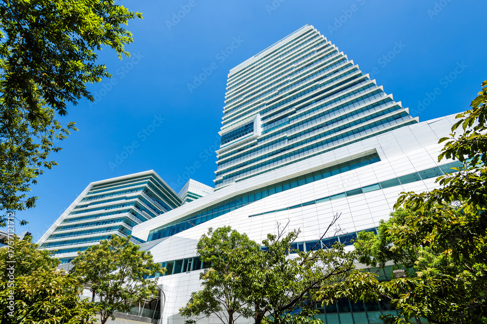 Taipei, Taiwan- August 21, 2025: Modern building view of Chinatrust ...