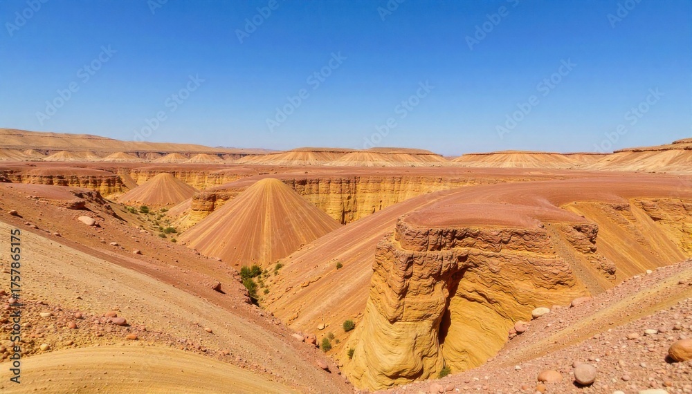 Photo Stock Geological Cross Section Earth s Layers of Rock and Soil ...