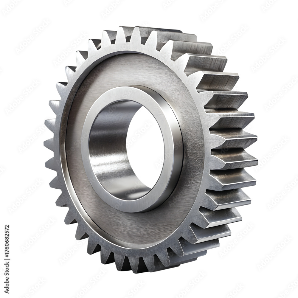 Iron Gear Wheel: Detailed PNG of an iron gear wheel, mechanical object ...