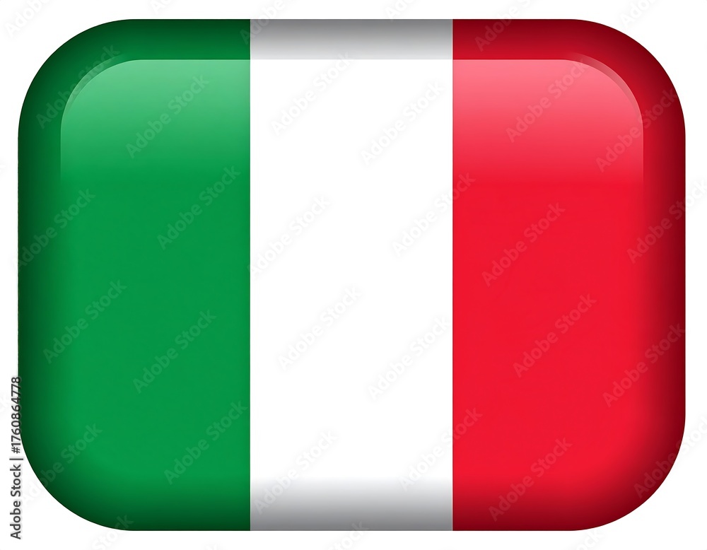 Italian Flag Icon - A Symbol of Italys National Identity and Heritage ...