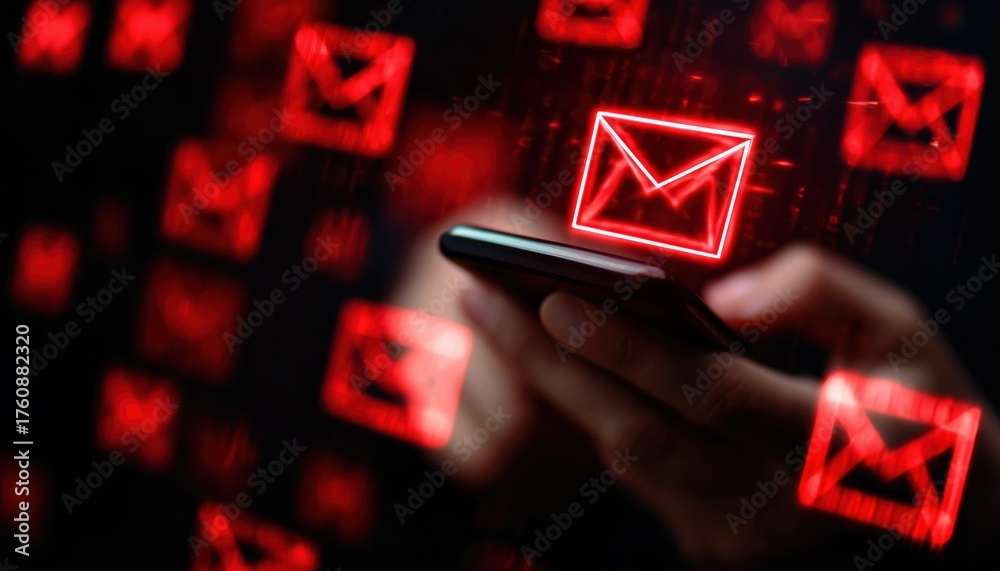 Warning: Beware Of Spam Sms Fake Phishing Messages From Scammers. Alert ...