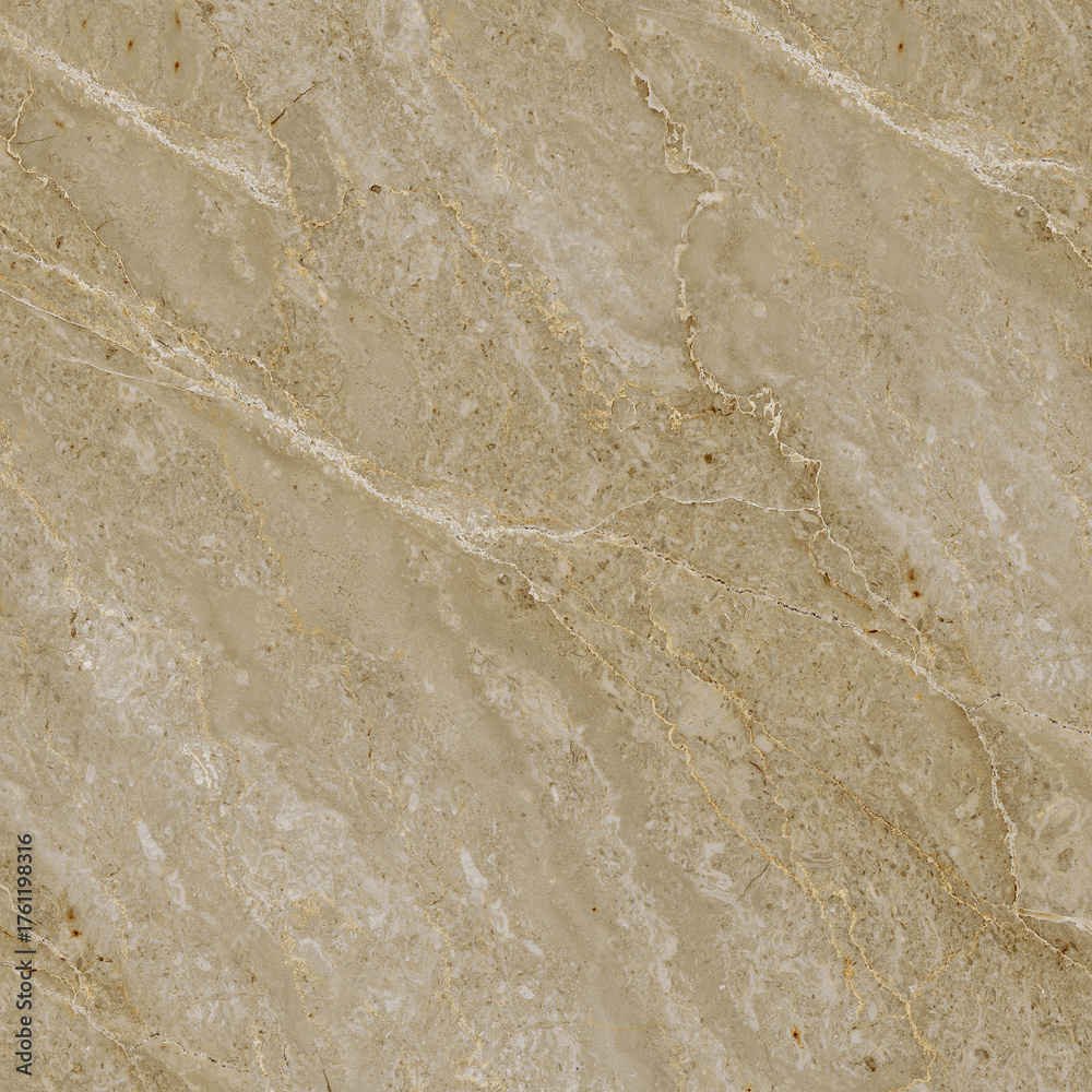 Brown marble texture background with golden veins. Natural stone slab ...