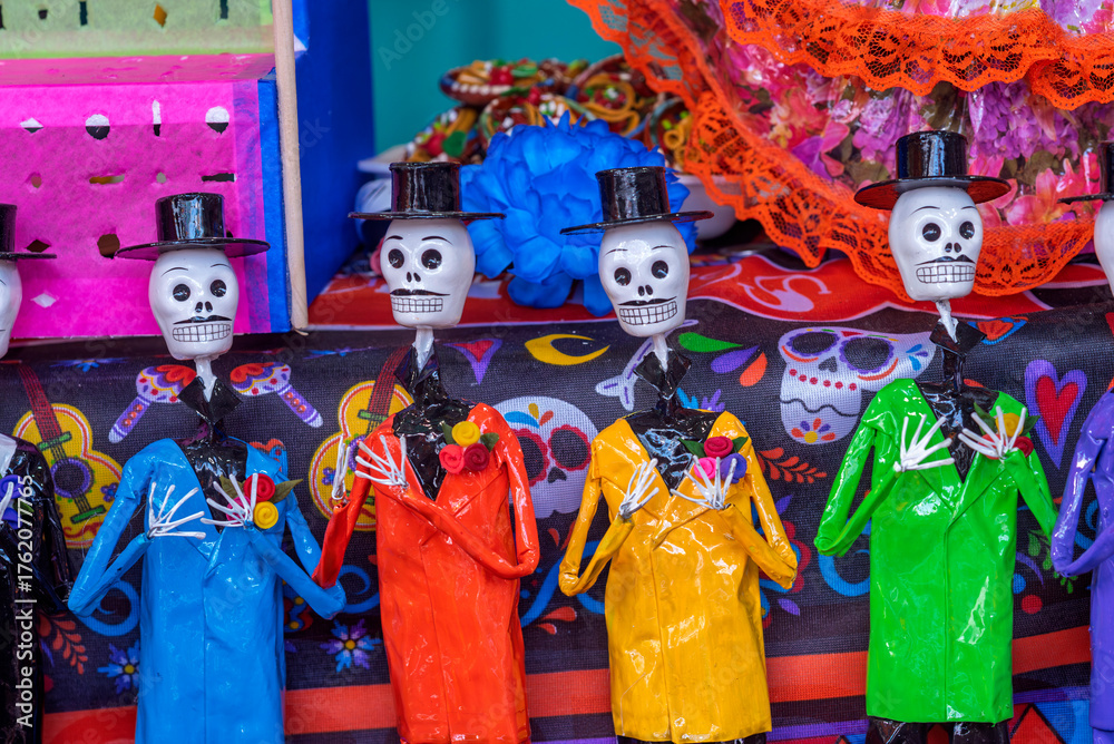 Стоковое фото «catrina, catrinas, papel maché, papel mache, catrina ...
