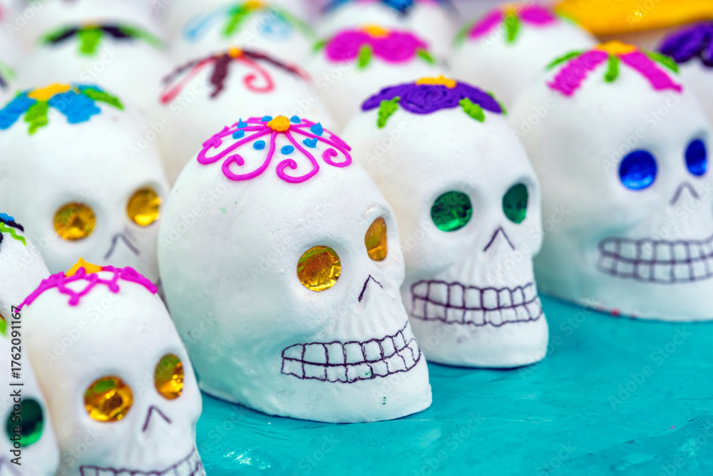 calaverita de azúcar, calaveritas de azúcar, dulce tradicional mexicano ...