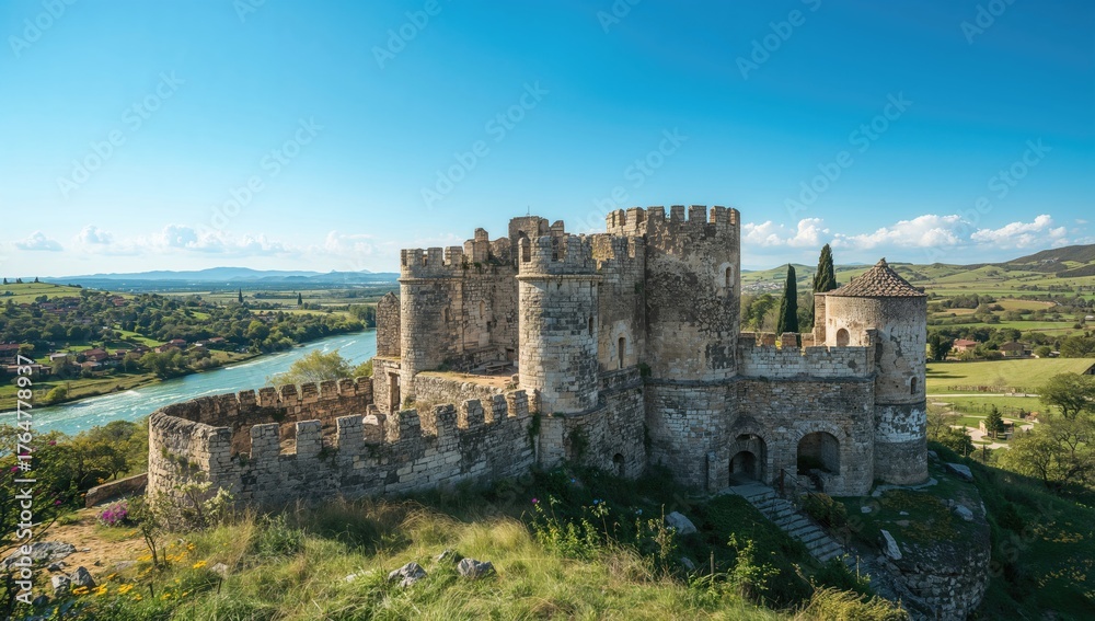 Ancient Illyrian fortress constructed 2,300 years ago, showcasing old ...