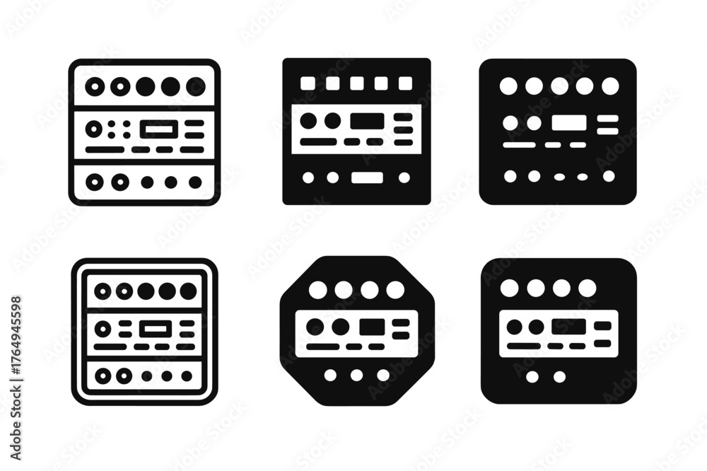 Theater Sound Logos. Theater sound design. Set Logo of Theater sound ...