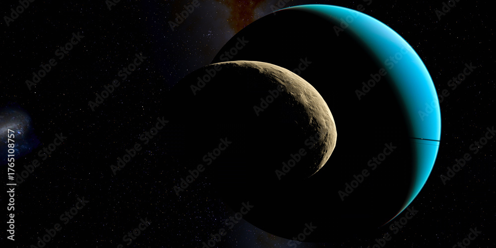 Puck Dwarf Uranus Moon - Puck is not a dwarf planet but is the largest ...