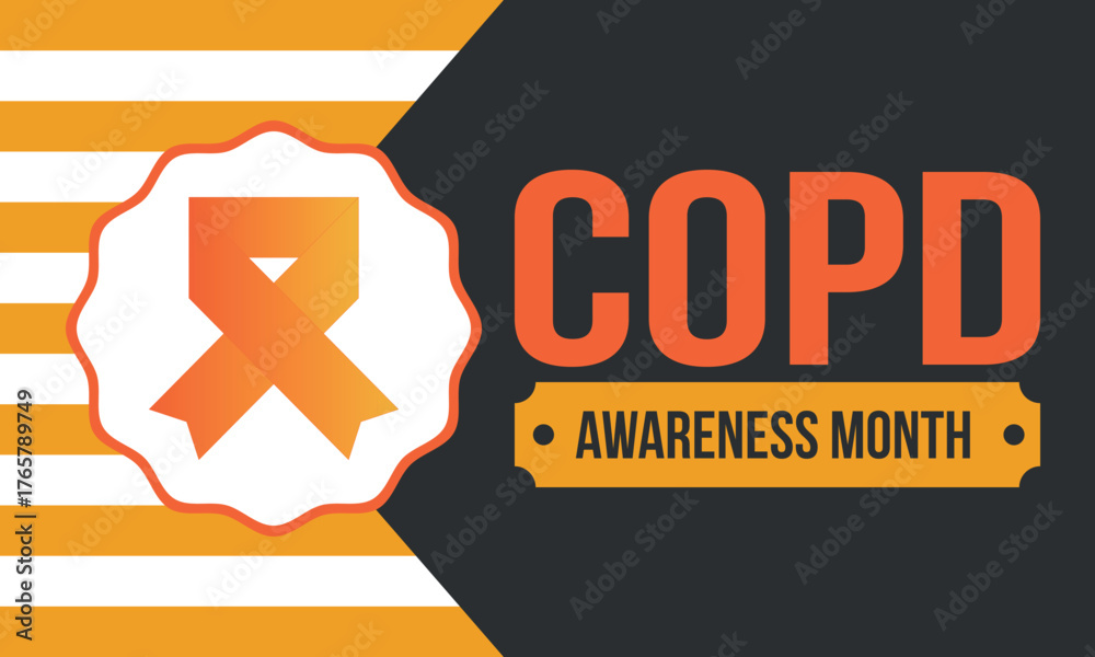 COPD Awareness Month in November. Chronic Obstructive Pulmonary Disease ...