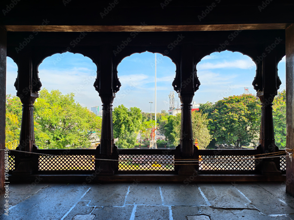 23 October 2025, Pune, India. Shaniwar Wada is a historical ...