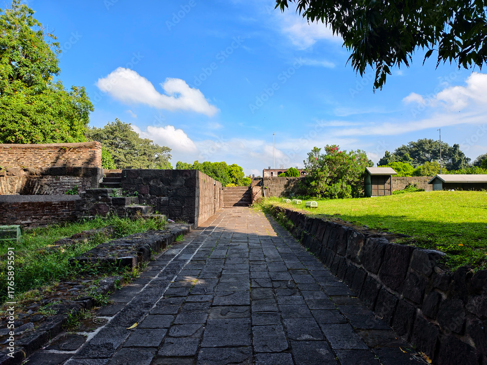 Stock-Foto „23 October 2025, Pune, India. Shaniwar Wada is a historical ...