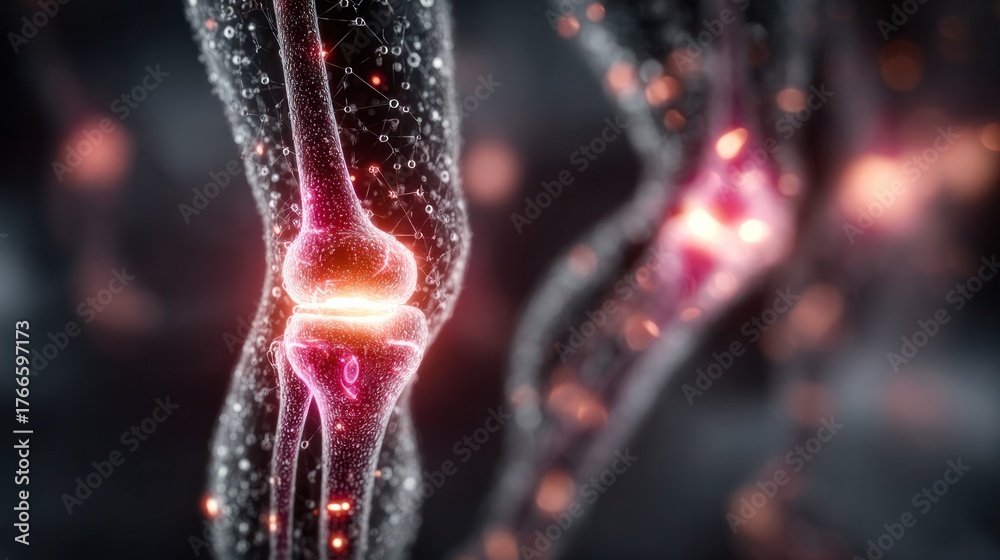 Illuminating Joint Anatomy: A visually striking depiction of the human ...