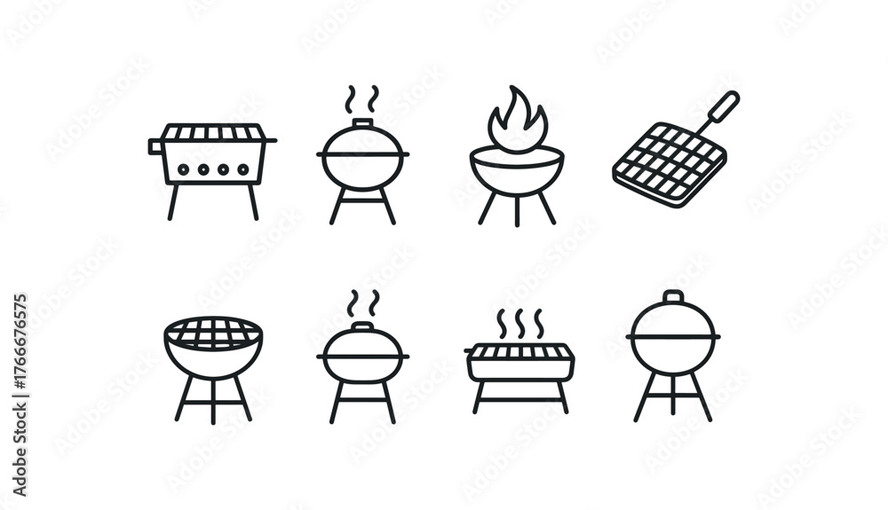 simple outline stroke icon isolated on white background south african ...