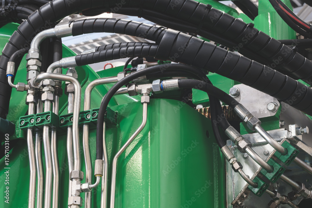 Heating and cooling high pressure air system for the production of PVC ...