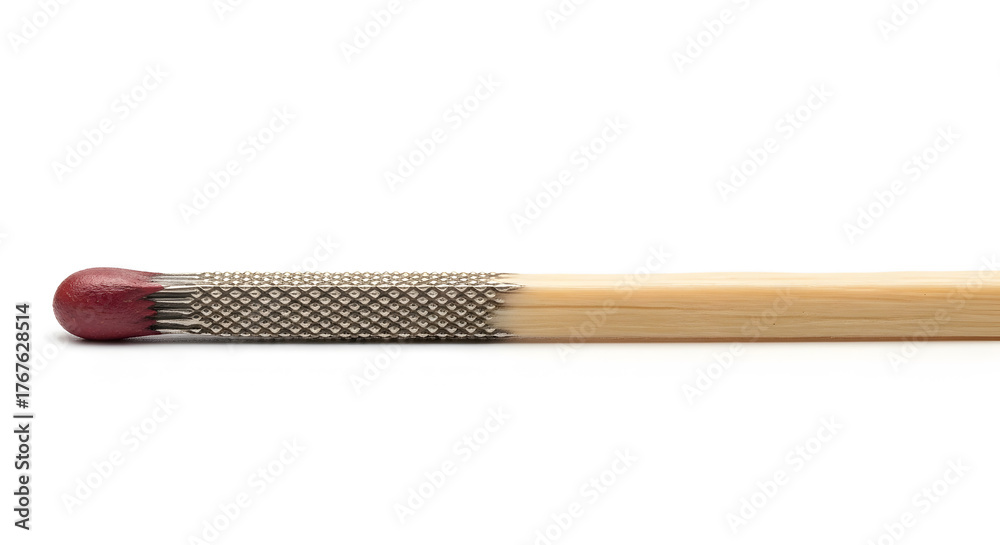 Matchstick Close-up: a matchstick with its detailed head, ready to ...