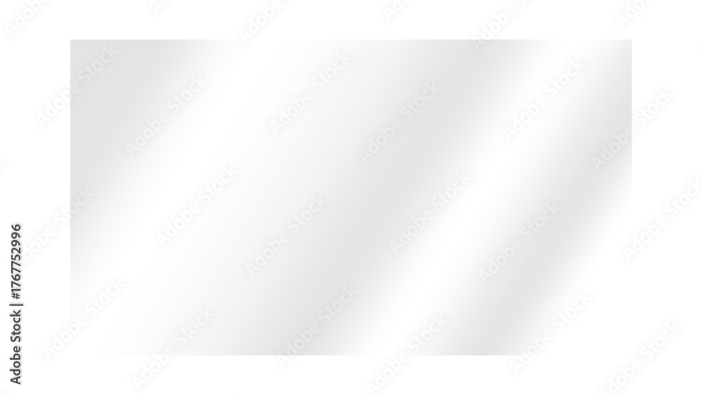 Transparent glossy glass reflection with soft diagonal glare. Realistic ...