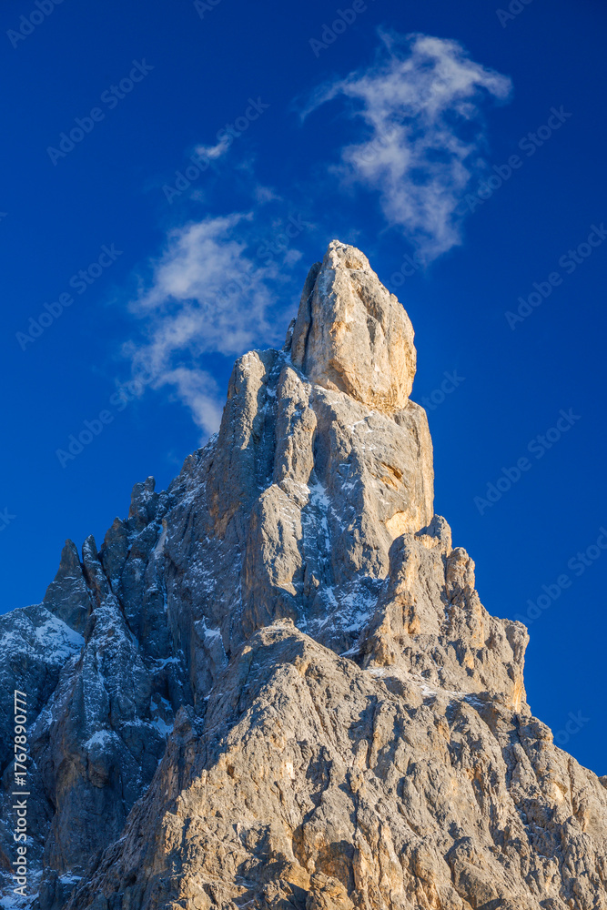 Scenic autumn landscape of Cimon della Pala (The Matterhorn of ...