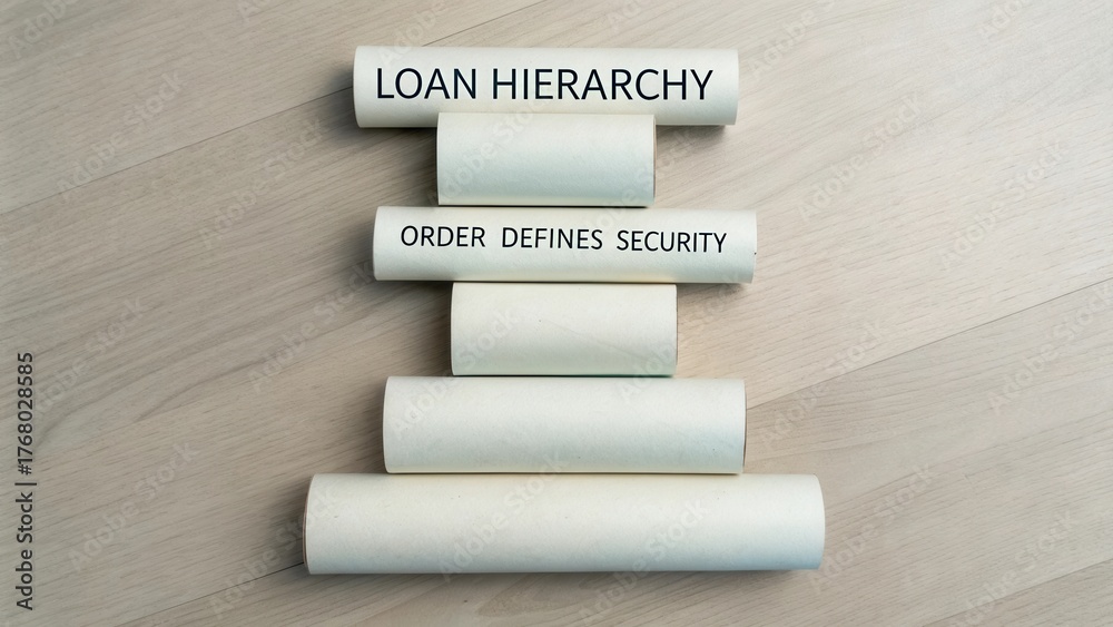 Conceptual Illustration of Loan Hierarchy and Its Impact on Security in ...