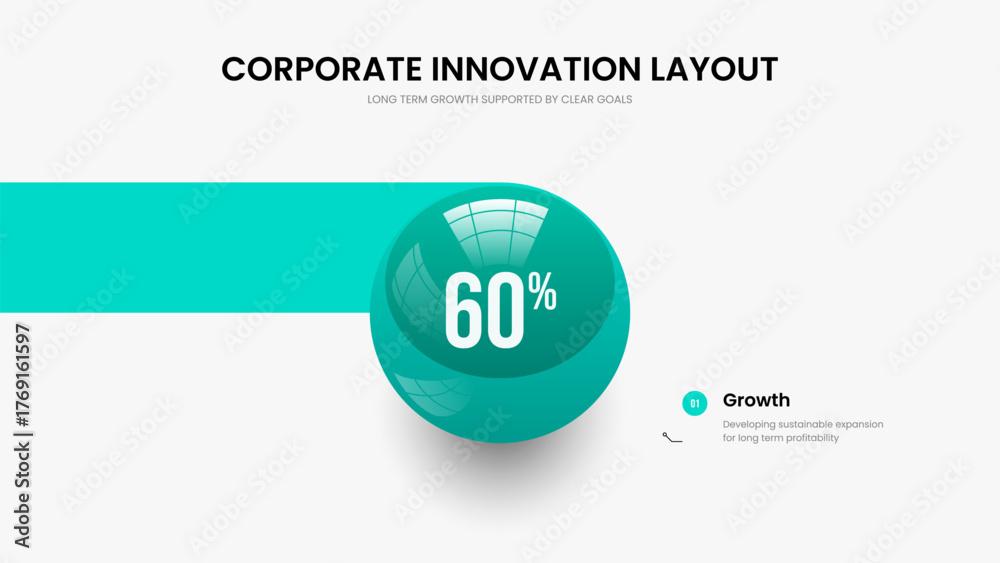Advertising Profile One Option Infographic Presentation Layout. Service ...
