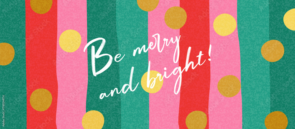 Christmas Holiday banner, card, poster, cover, background. Modern ...