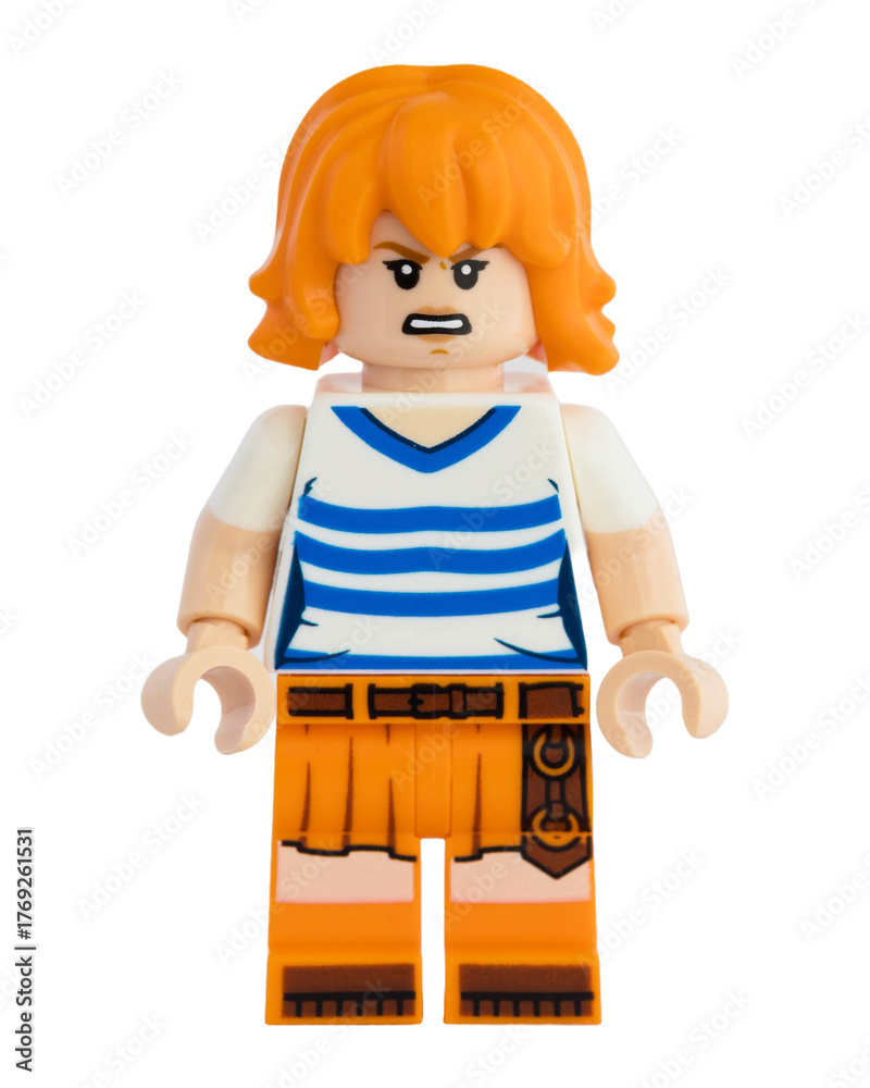 Dortmund - Deutschland 27. Oktober 2025 - Lego Figur Nami Navigatorin ...