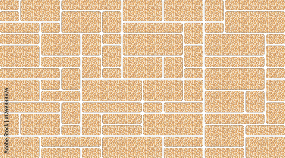 Editable bento grid photo collage layout mockup for product showcase ...
