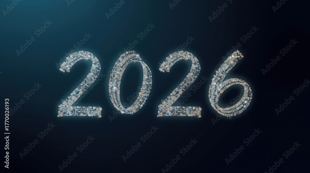 Foto stock di Welcome 2026, New Year Horizon, Fresh Beginnings 2026 ...