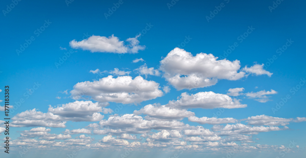 Calm sky and open atmosphere. Space for text layer background design ...