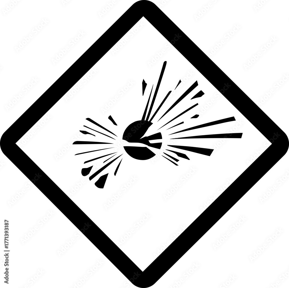 Stockvektorbilden GHS pictograms. Warning Hazard Hazardous Danger ...