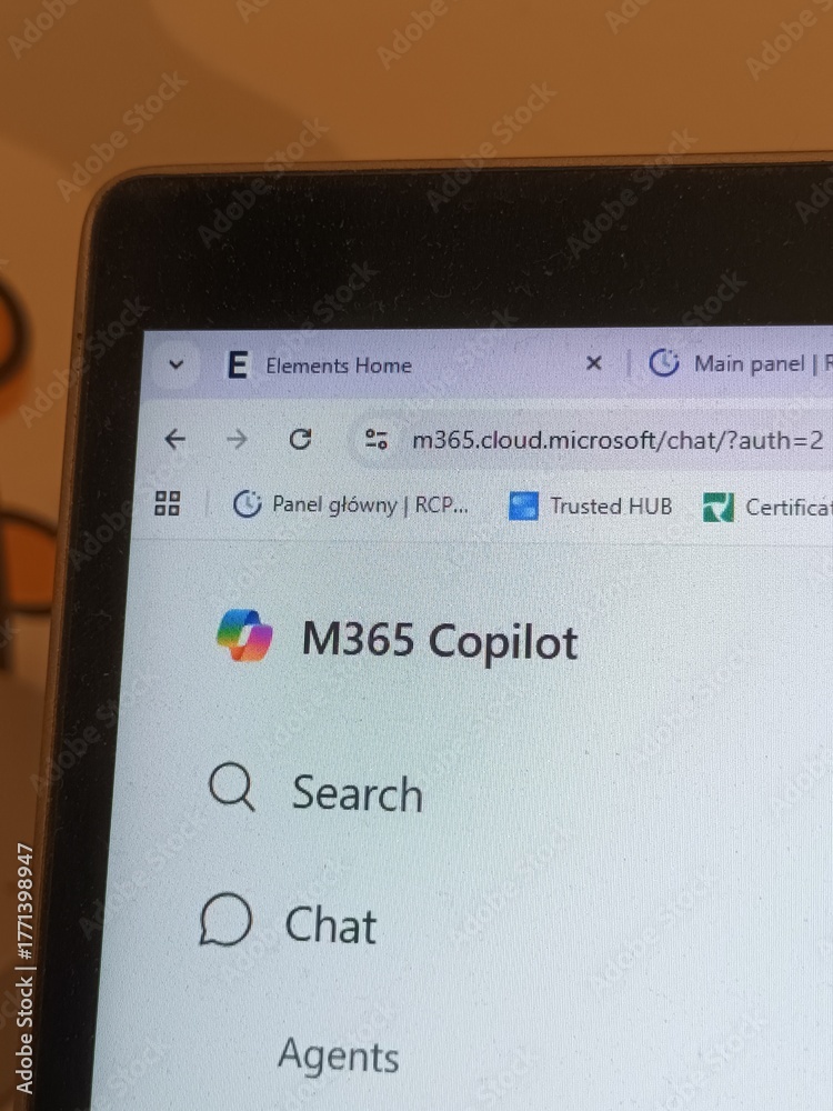 M365 Copilot on Microsoft Elements Home Exploring Chat and Search ...