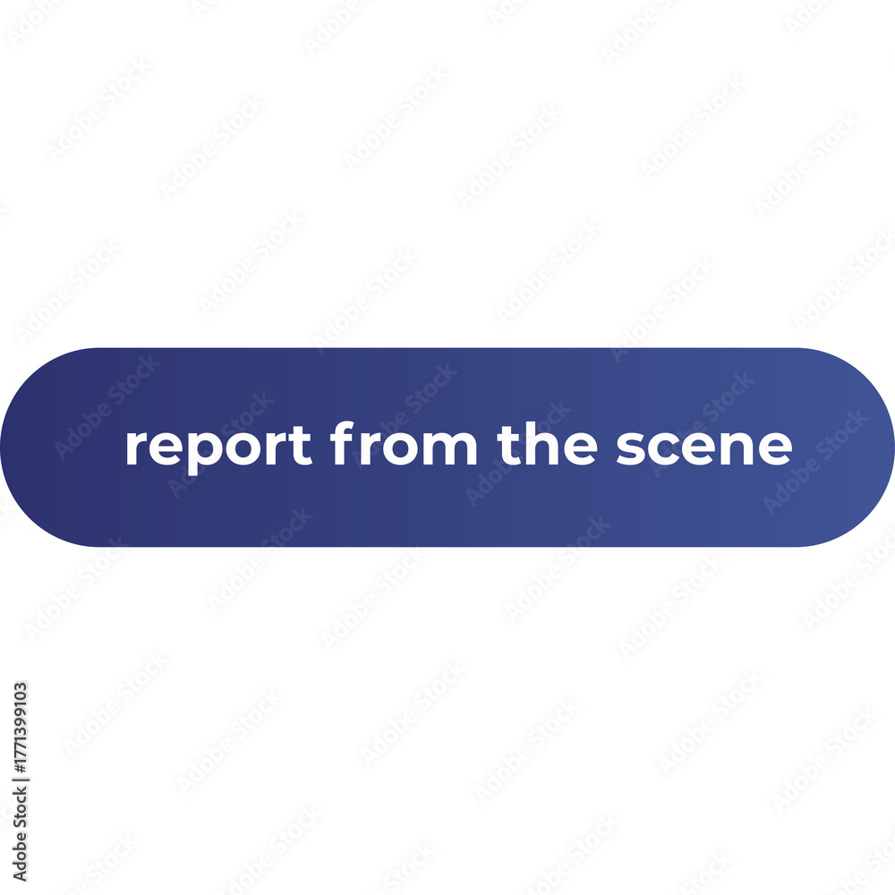 Button with blue gradient and rounded corners displaying white text ...