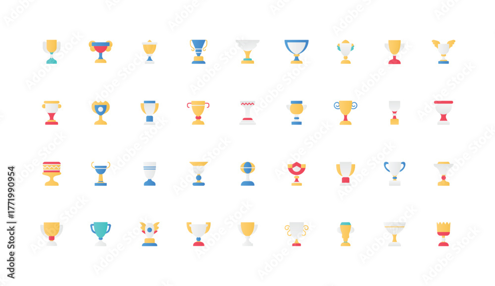 Stock-Vektorgrafik „Gold cup award, trophy of winner in game and ...
