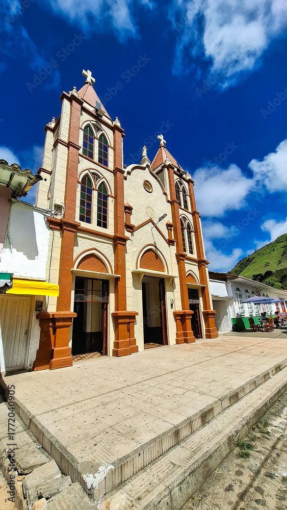 Fotografie Santa Barbara, Damasco, Antioquia, Colombia. October 5, 2025 ...