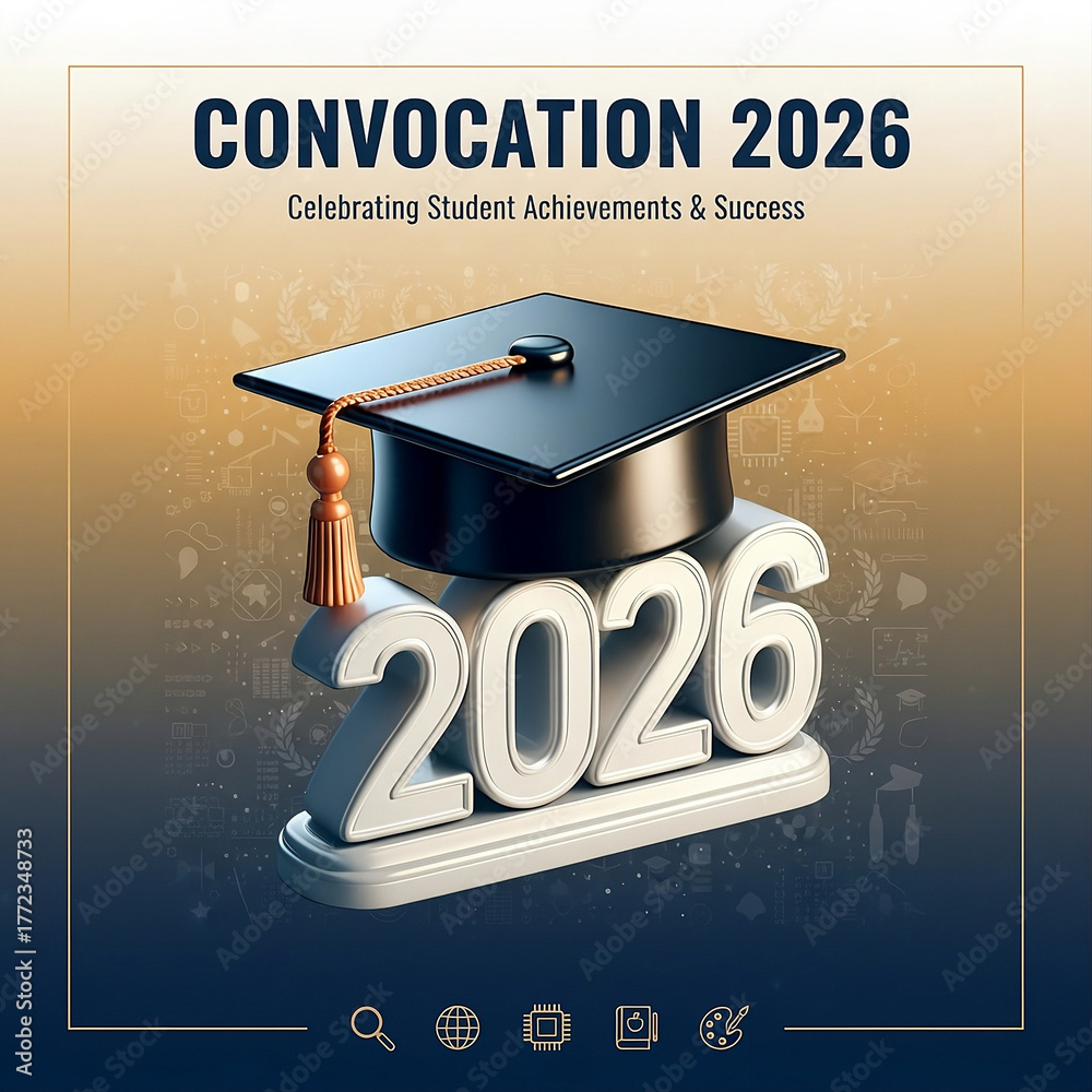 ภาพถ่าย Stock Convocation 2026: Celebrating Student Achievements ...