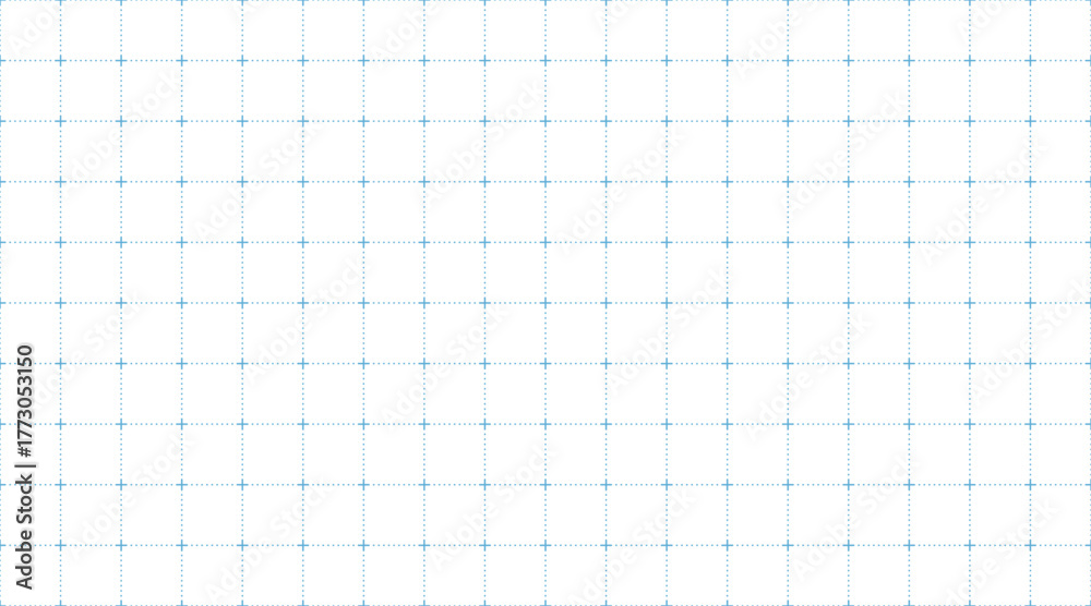 White background with dotted grid pattern. Vector graph paper ...