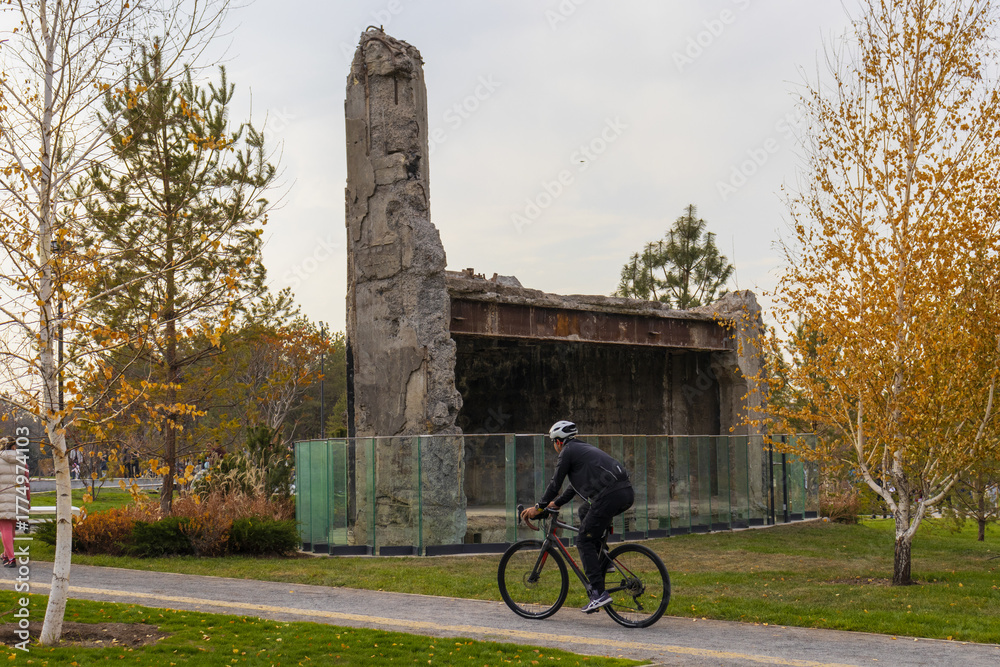 27 October 2025 Almatys new park, built on the site of the former ...