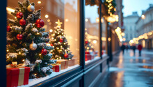 Cute Christmas Shop Free Stock Photo - Public Domain Pictures